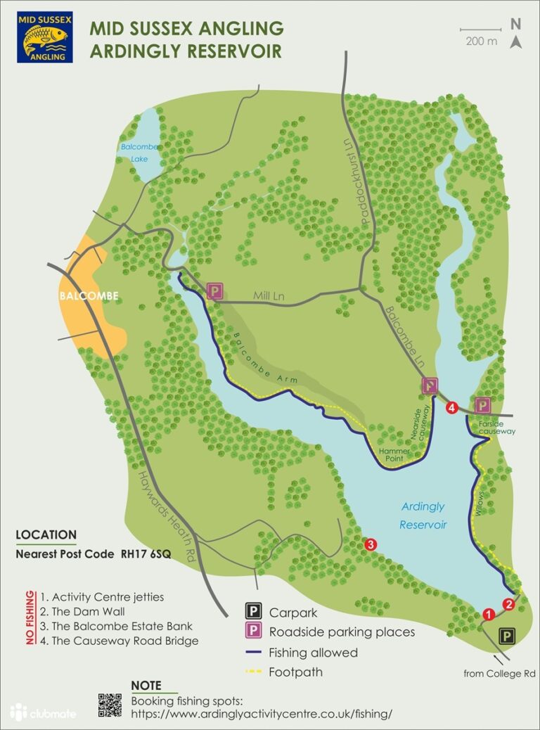 Ardingly Reservoir - Mid Sussex Angling